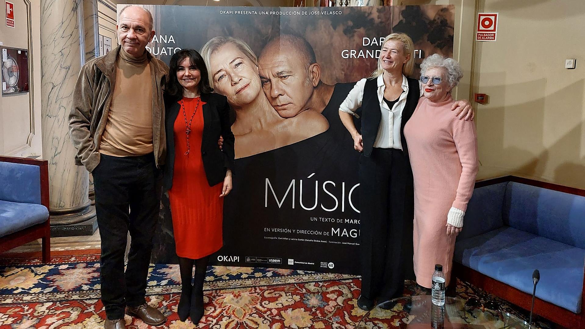 Ana Duato y Darío Grandinetti se estrenan en Avilés con 'La Música' | El Comercio: Diario de ...